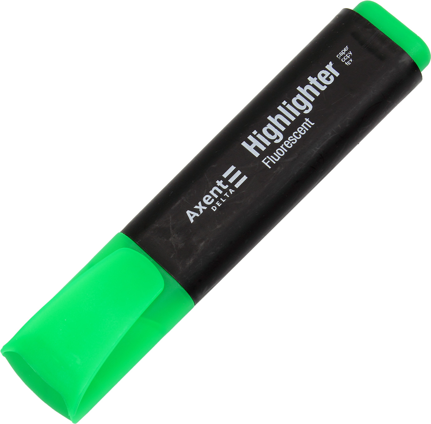 Купити Текстмаркер Delta by Axent клин Highlighter 1-5 мм зелений (12) 2501-04 ᐈ Опт ᐈ Ціна